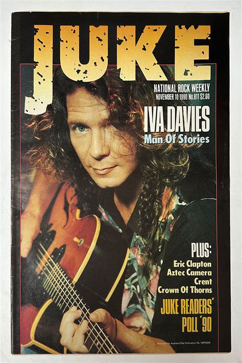 Juke 10th November 1990 Issue 811 Iva Davies On Cover Rare