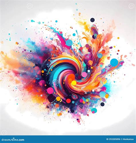 Abstract Color Explosion Stock Photo Image Of Color 293305896