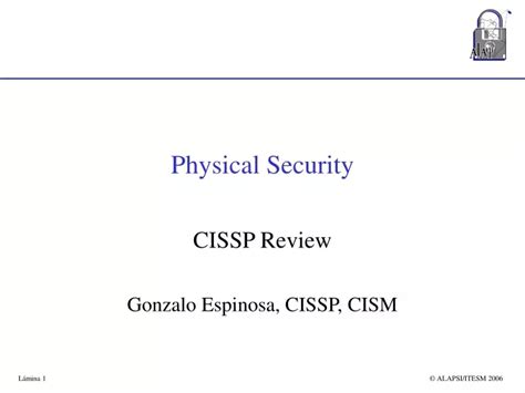 PPT Physical Security PowerPoint Presentation Free Download ID