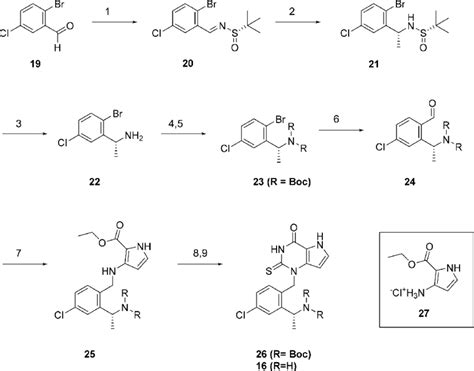 Scheme 2 Synthesis Of Compound 16 Azd4831 A Download Scientific Diagram