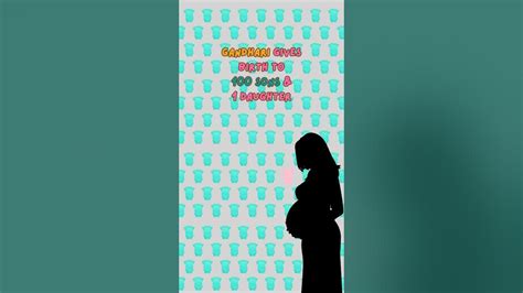 👶🏾how Gandhari Gave Birth To 100 Sons And 1 Daughter In Vitro ️ Shorts Mahabharat Youtube