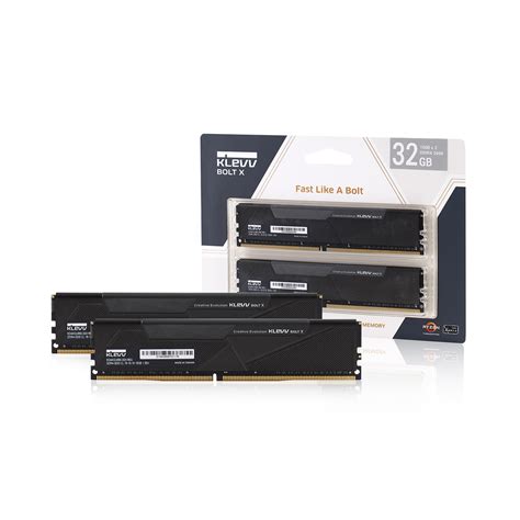 Klevv Bolt X Bolt Xr Ddr4 3600mhz Cl18 4000mhz Cl19 16gb 32gb Kit Desktop Ram Shopee