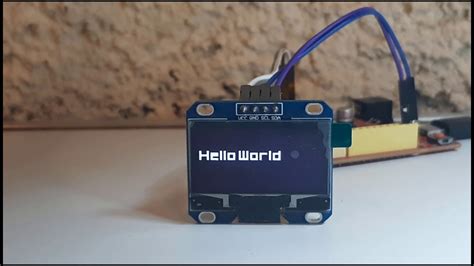 Arduino How To Use 13 Inch Oled Display Sh1106 Youtube