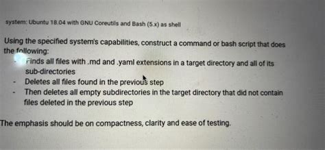 Solved System Ubuntu 16 04 With Gnu Coreutils And Bash