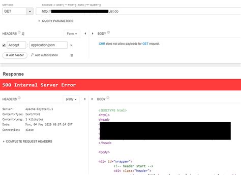 Unexpected Character