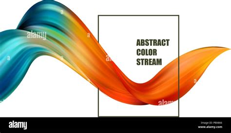 Abstract Colorful Vector Background Color Flow Liquid Wave For Design