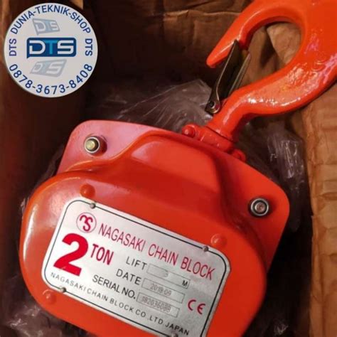 Promo Chain Block 2 Ton 15 Meter Nagasaki Chain Hoist Manual Chain Takel Diskon 23 Di Seller