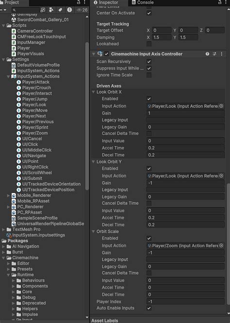 Cinemachine Freelook Camera For Android Unity Engine Unity Discussions