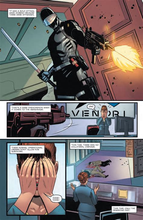 IDW GI Joe Preview HissTank Com