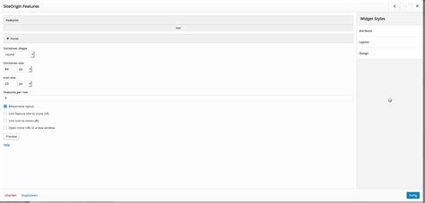 Page Builder Does Not Save Items Not Able To Choose Buttons Siteorigin