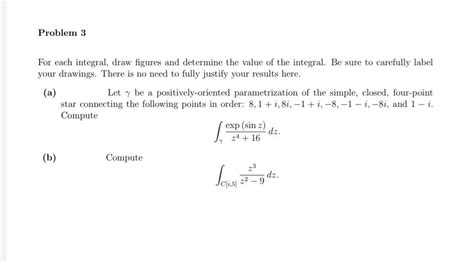 Solved Problem For Each Integral Draw Figures And Chegg