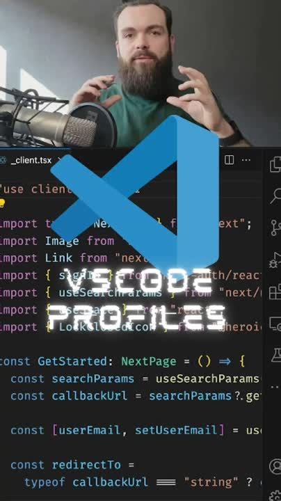 niall maher on linkedin vs code profiles are pretty useful ️