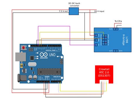 Arduino Controlled Solari Udine Cifra 5 Clock