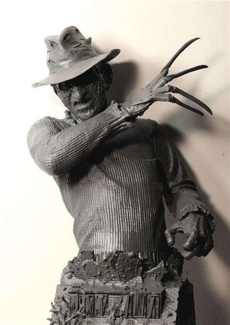 Freddy Krueger Bust By Locasciodesigns On Deviantart Freddy Krueger