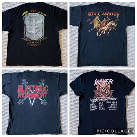 Slayer Merch Ive Got A Small Collection Of Their Shirts Rslayerband