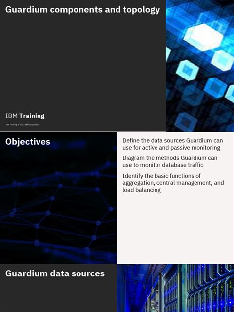 Guardium Data Protection L4 Architecture And Sizing Components