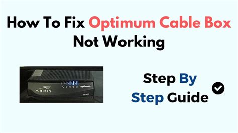 Optimum DVR Troubleshooting Quick Fixes For Common Issues