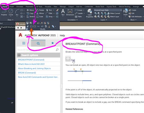 Solved Autocad Repeating Break At Point Autodesk Community
