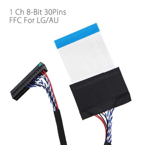 Jual Kabel Panel Lvds Wire Il Flexible Flat Ffc Pin Single Ch Bit Lcd Led Tv Inch