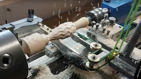 Incredible Ornamental Turned Chisel Handle FineWoodworking