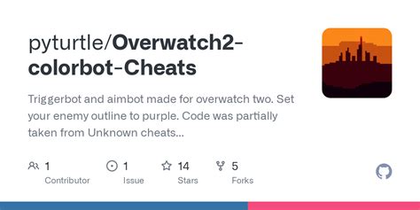 Github Pyturtle Overwatch Colorbot Cheats Triggerbot And Aimbot Made For Overwatch Two Set