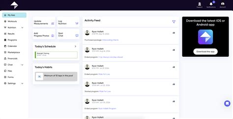 Client Create A Meal Template My Pt Hub