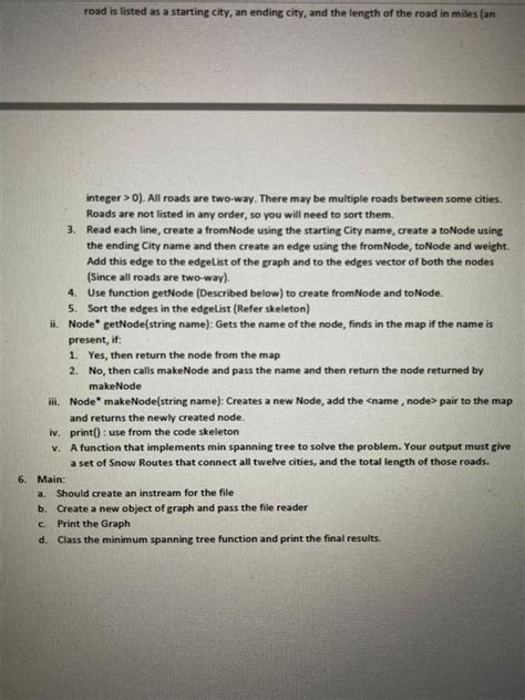 Solved P8 Graphs 1 Goal A Learn To Implement A Graph Using