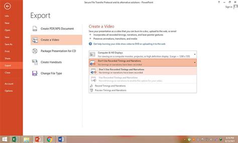 Learn How To Convert A PowerPoint Into A Video With Audio Step By Step