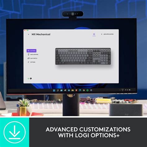 Logitech Mx Mechanical Wireless Bluetooth Keyboard Progear Cambodia