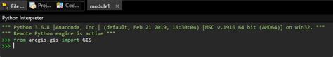 Python No Module Named Arcgis For Import Gis Geographic