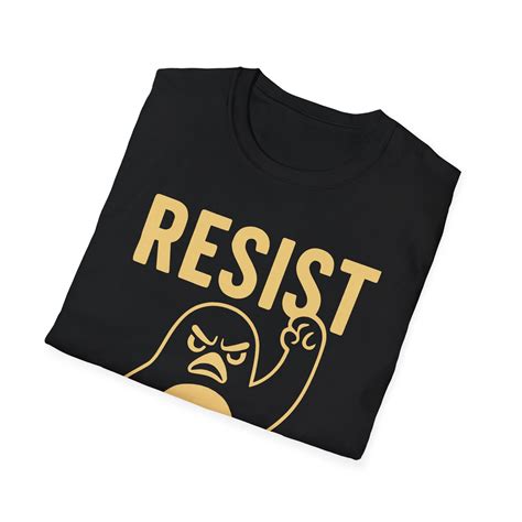 Penguins Resist Shirt Funny Anti Trump Penguin Tariffs Tee Ashbubble