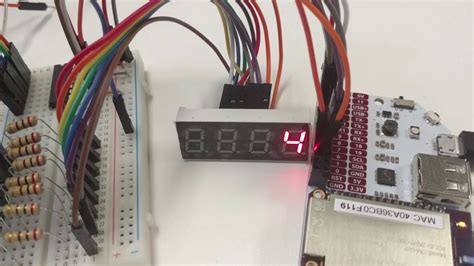 Starter Kit Experiment Seven Segment Display Python Youtube