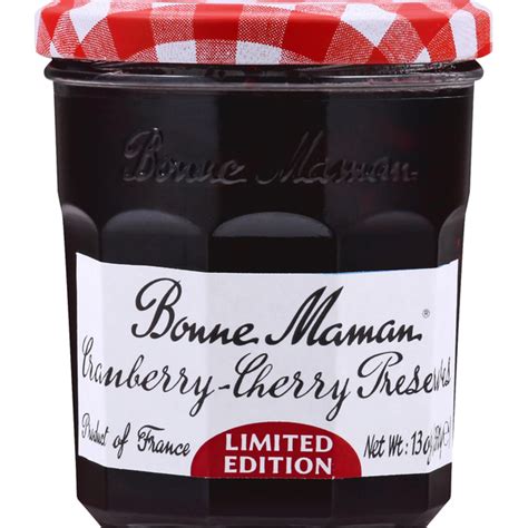 Bonne Maman Preserves Cranberry Cherry 13 Oz Instacart