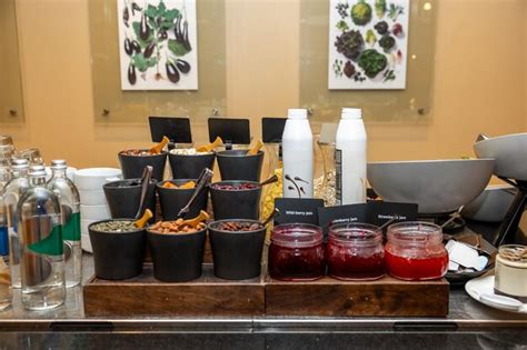 Premium Photo Assorted Jams And Toppings At A Deluxe Breakfast Buffet