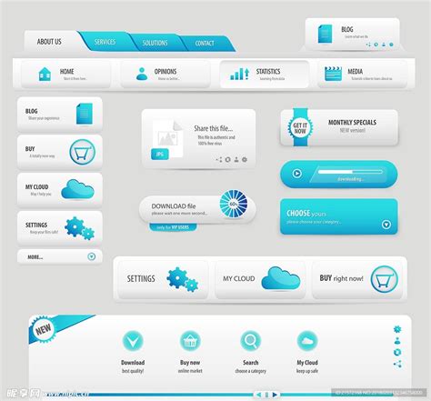 网页按钮设计图 广告设计 广告设计 设计图库 昵图网