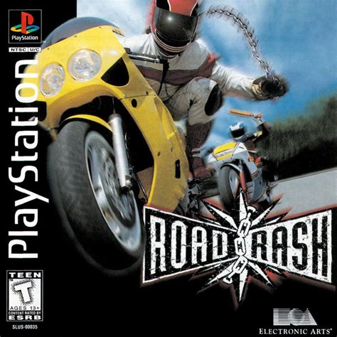 Road Rash 1995 Playstation Box Cover Art Mobygames