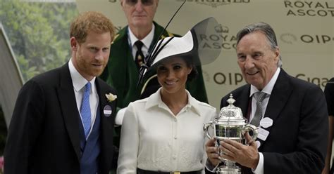 로열 애스콧에 등장한 해리 왕자와 매건 왕자비