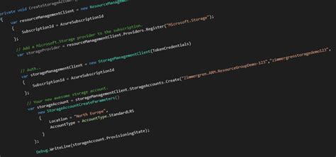 Create An Azure Resource Manager Api Application In C
