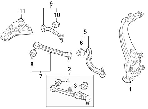 Audi A4 Suspension Control Arm Rear Lower 8e0407694ag Genuine