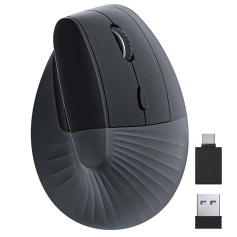 Unipows Ergonomic Vertical Mouse Wireless Type C Rechargeable Silent