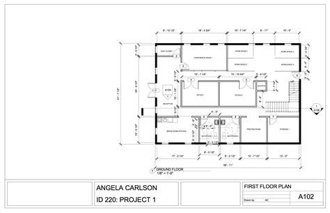Office Floor Plan Revit Level Two Floor Plan Floor Plans House
