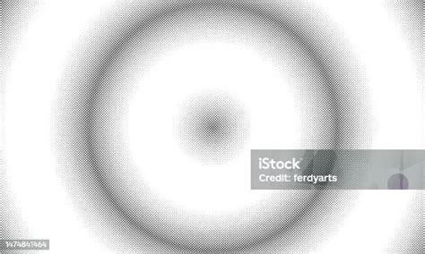 방사형 하프톤 질감 패턴 배경 방사형 그라데이션 도트 수평 배경 0명에 대한 스톡 벡터 아트 및 기타 이미지 0명 개념 개념과 주제 Istock