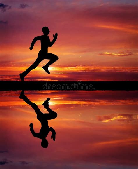 Running Man Sunset