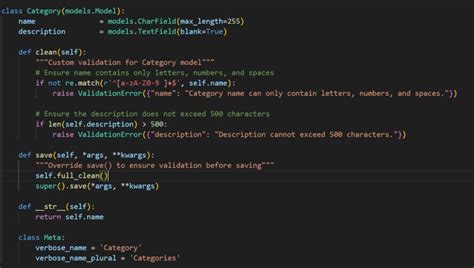Just Learned How To Implement Backend Validation In Django 💻🔐 Its A