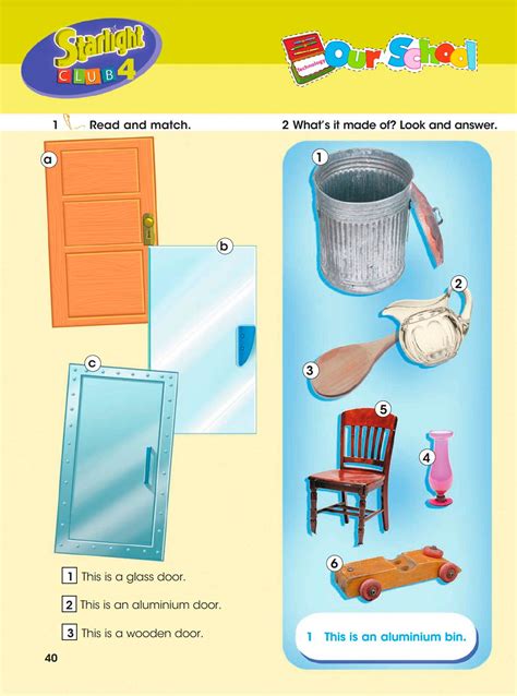 ГДЗ по английскому языку 3 класс учебник Баранова Учебник Starlight 2 часть стр 40