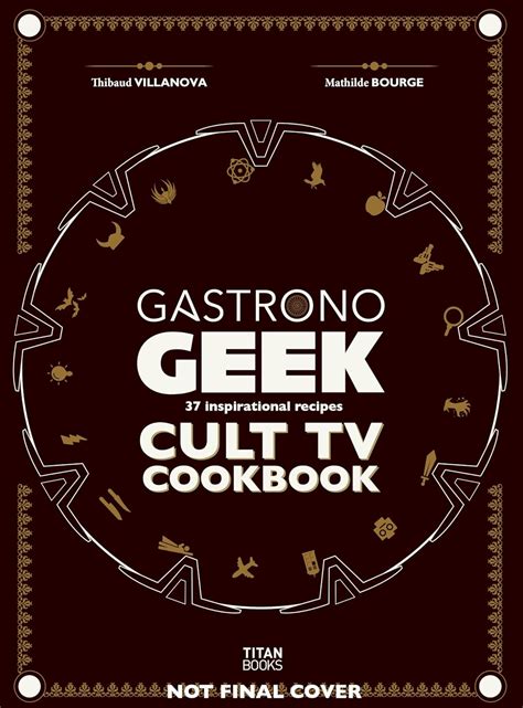 Gastronogeek Cult Tv Cookbook 9781835410349 Villanova