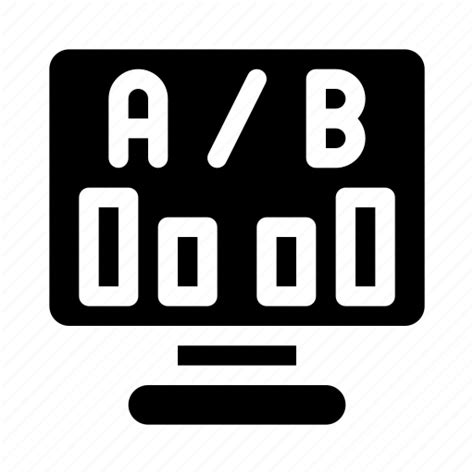 Data A B Testing Analytics Comparison Experiments Icon Download On Iconfinder