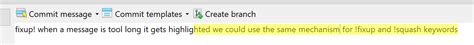 Don T Block Commit Message Textbox For Fixup Squash Commits Issue