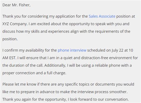 The Art Of Writing An Effective Interview Confirmation Email A Step By Step Guide