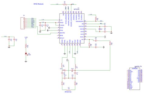 Rfid Rc522 Circuit Diagram